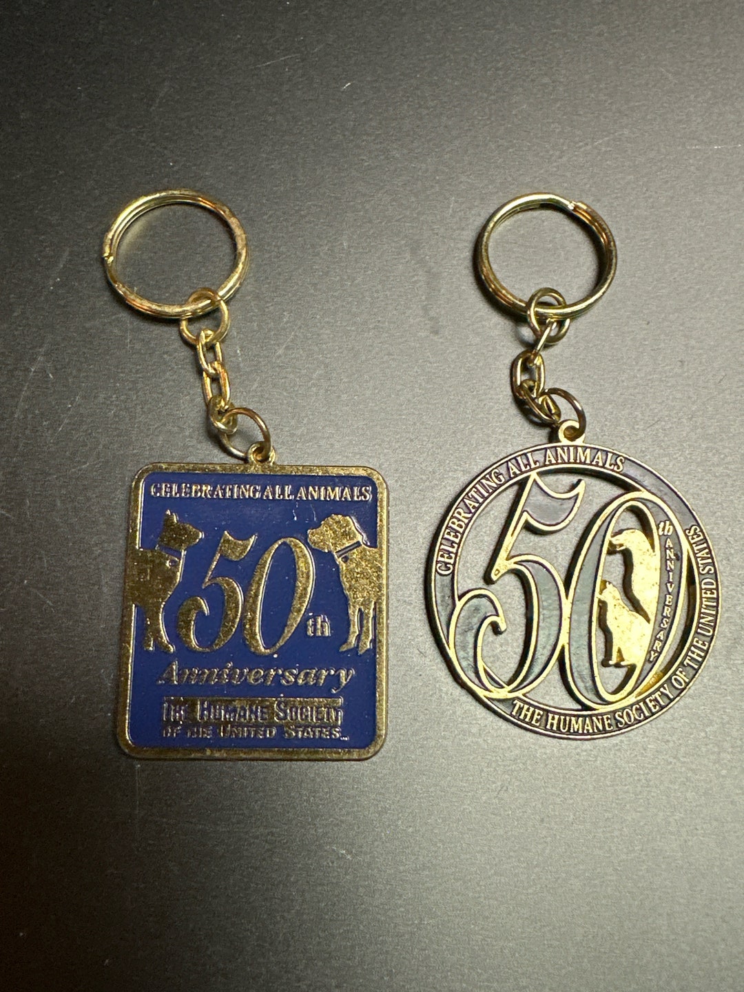 2 Humane Society Keychains - Etsy