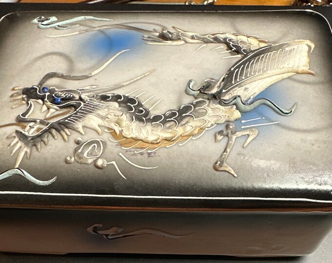 Vintage Japanese Dragon Ware Dish Maruku China Dragonware Plate ...
