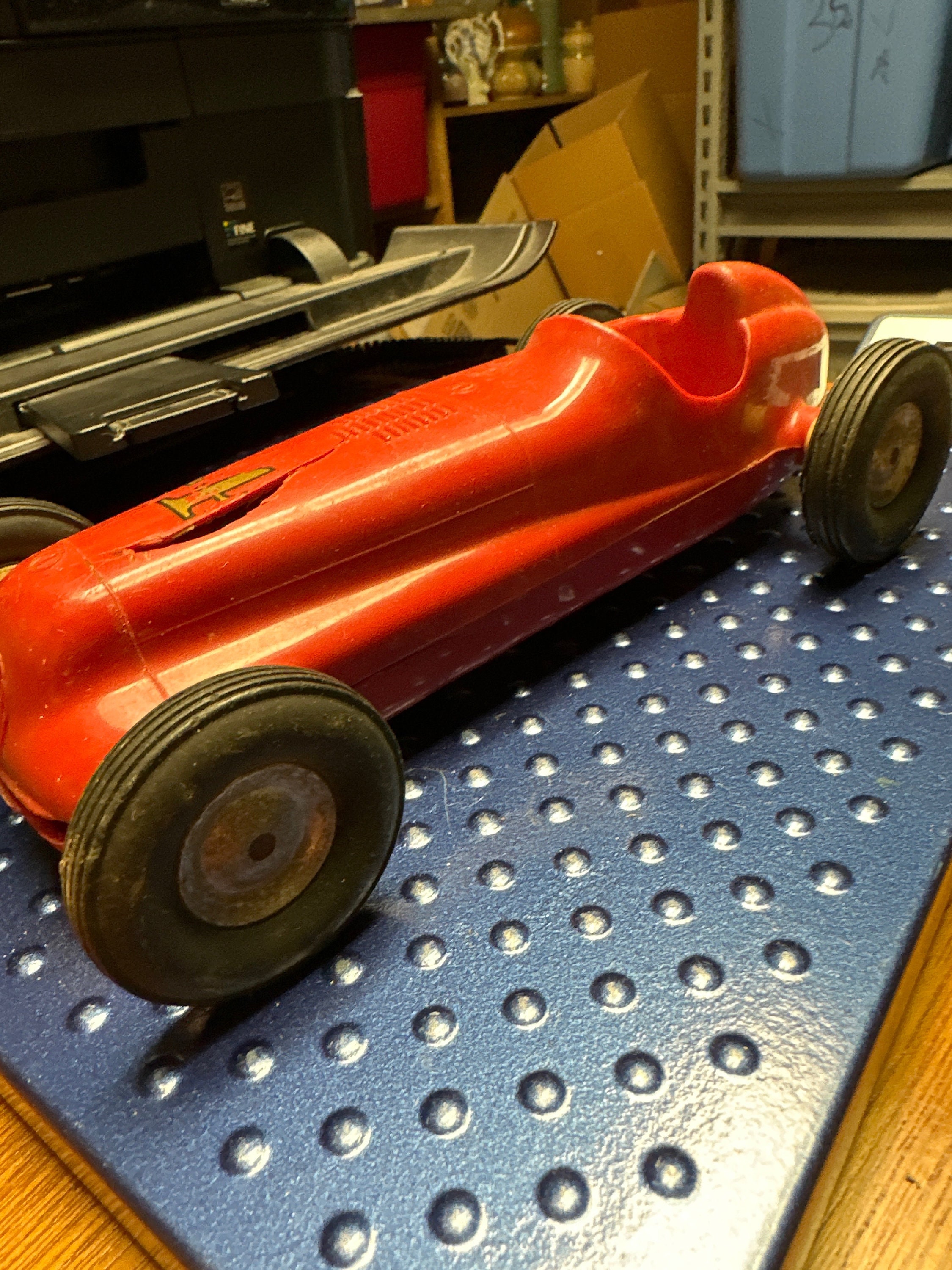 Rite Spot Plastic Race Car - Etsy