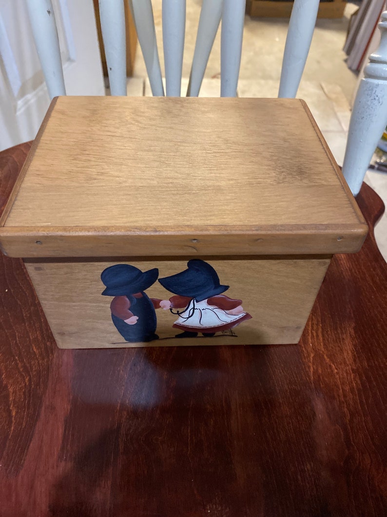Decorative Amish Wood Box - Etsy