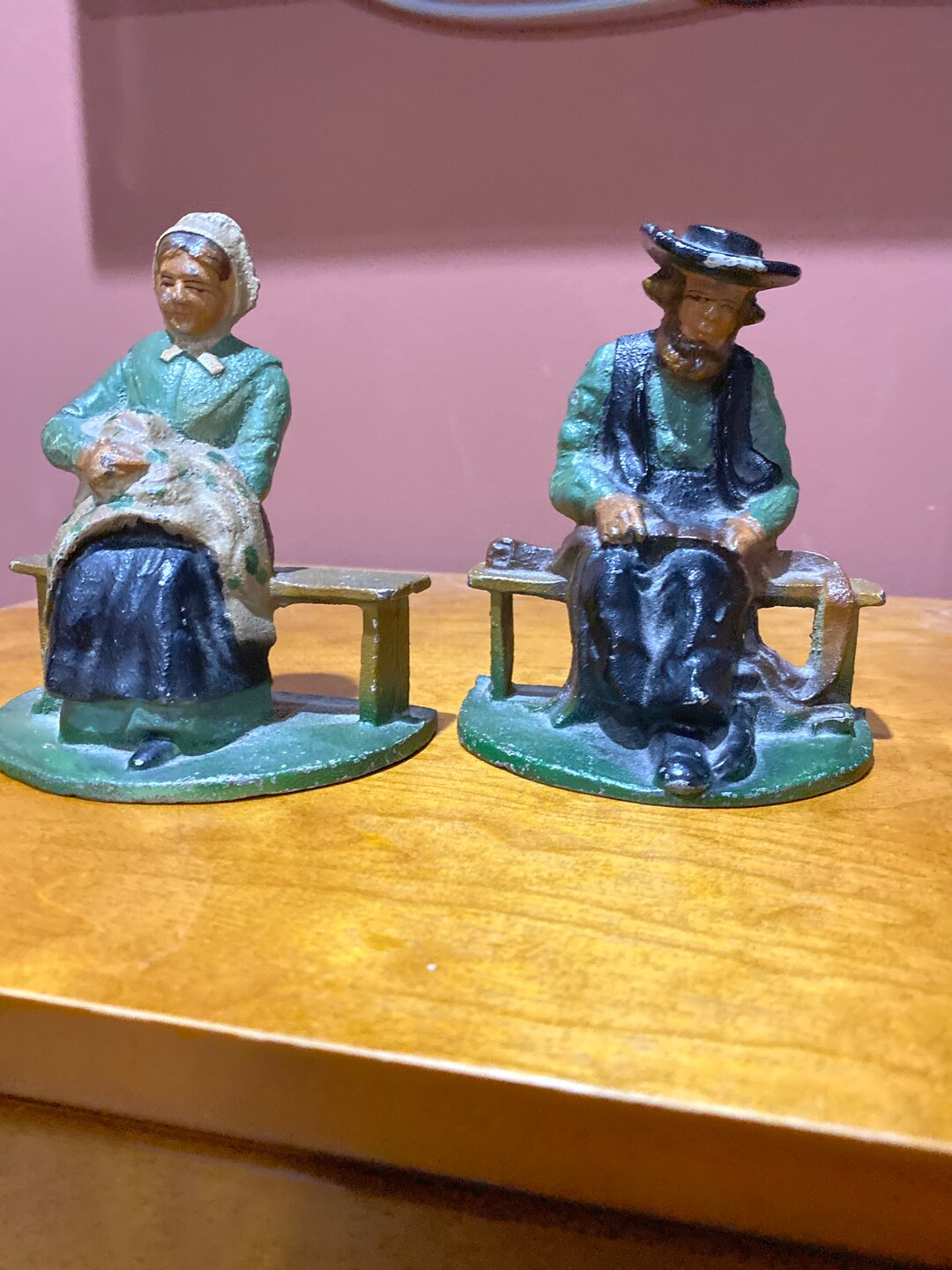 Vintage Cast Iron Bookends - Etsy