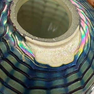 Gorgeous Iridescent Lamp Shade by Todd Phillips - Etsy