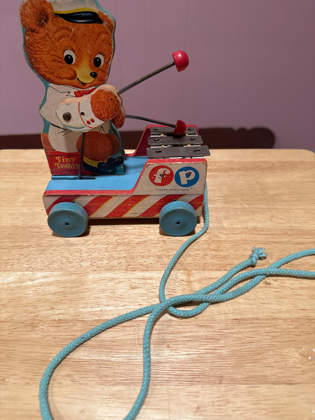 Fisher Price Tiny Teddy - Etsy