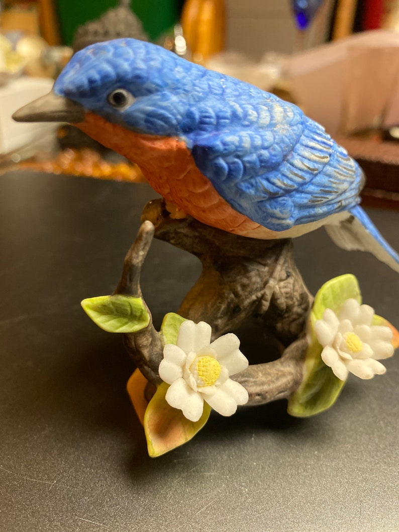 LEFTON Blue Bird - Etsy