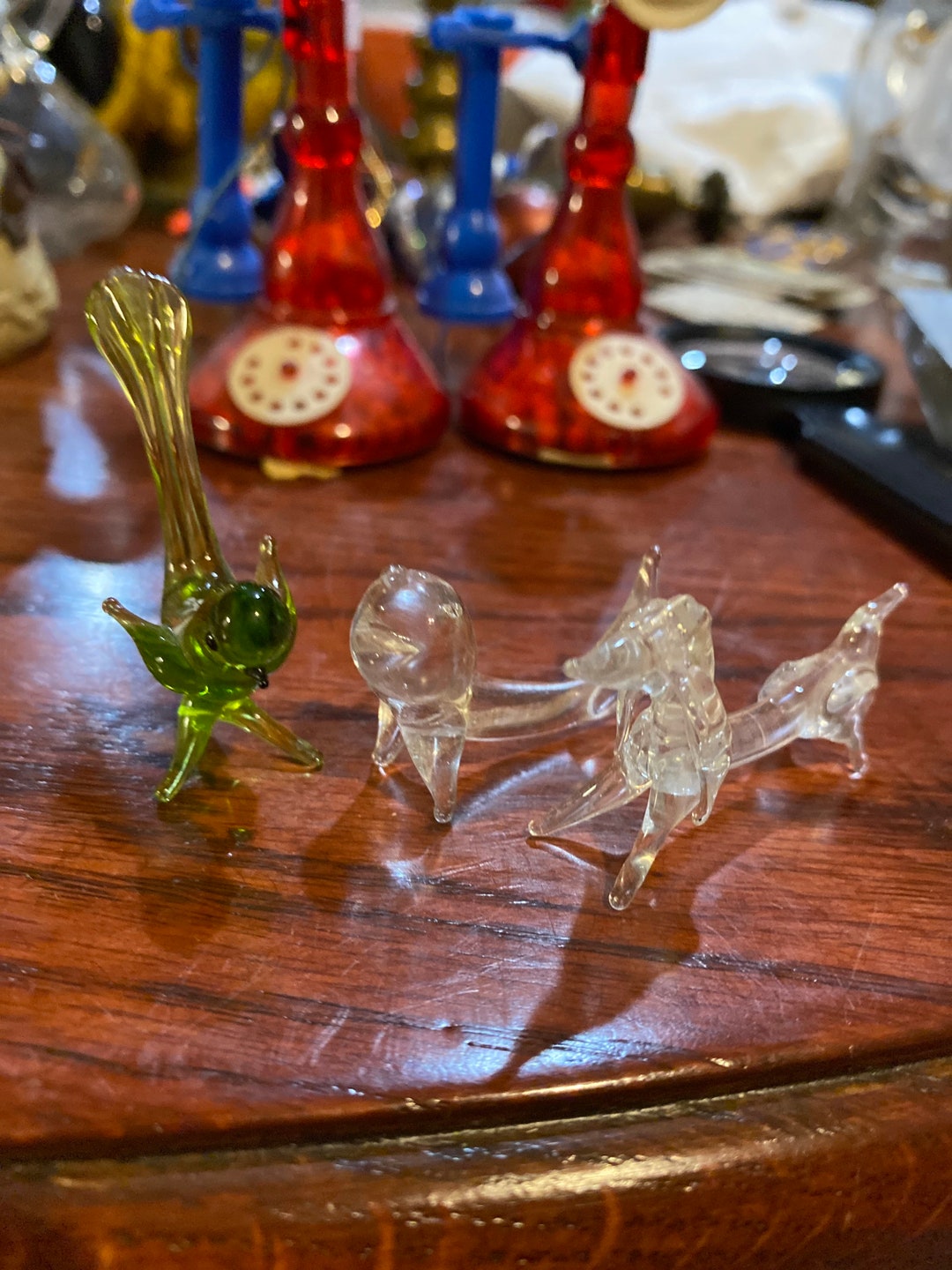 Miniature Glass Animals - Etsy