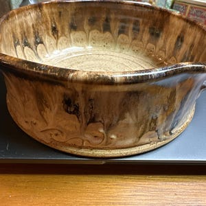 Studio Art Pottery Bowl - Etsy
