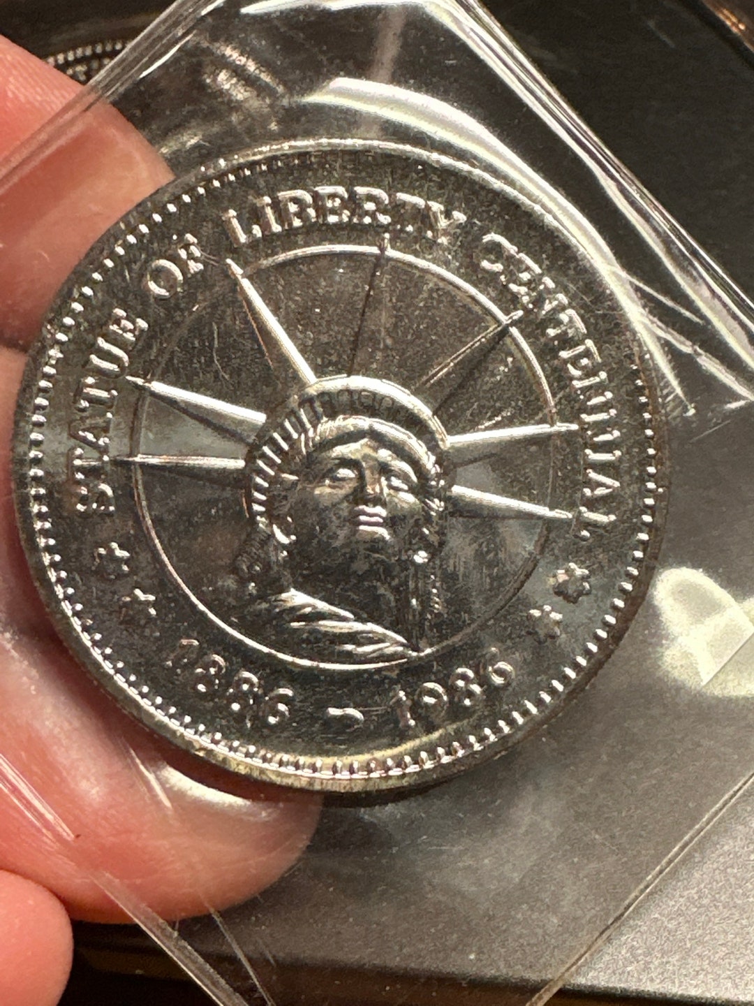 Statue of Liberty Centennial Coin - Etsy