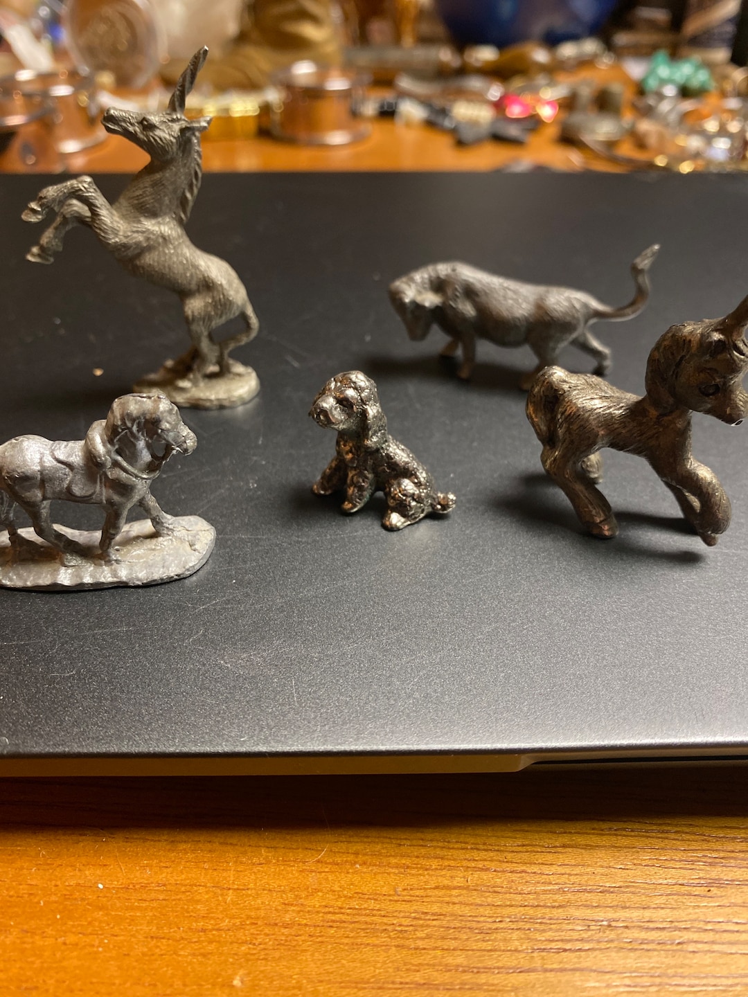 Collection of Miniature Metal Animals - Etsy