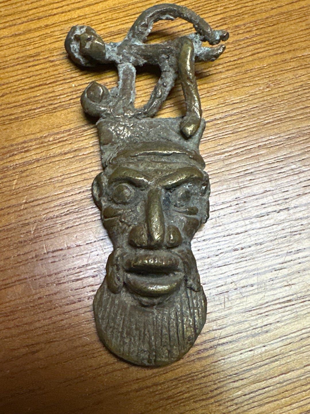 Bronze Amulet Pendant African Art - Etsy