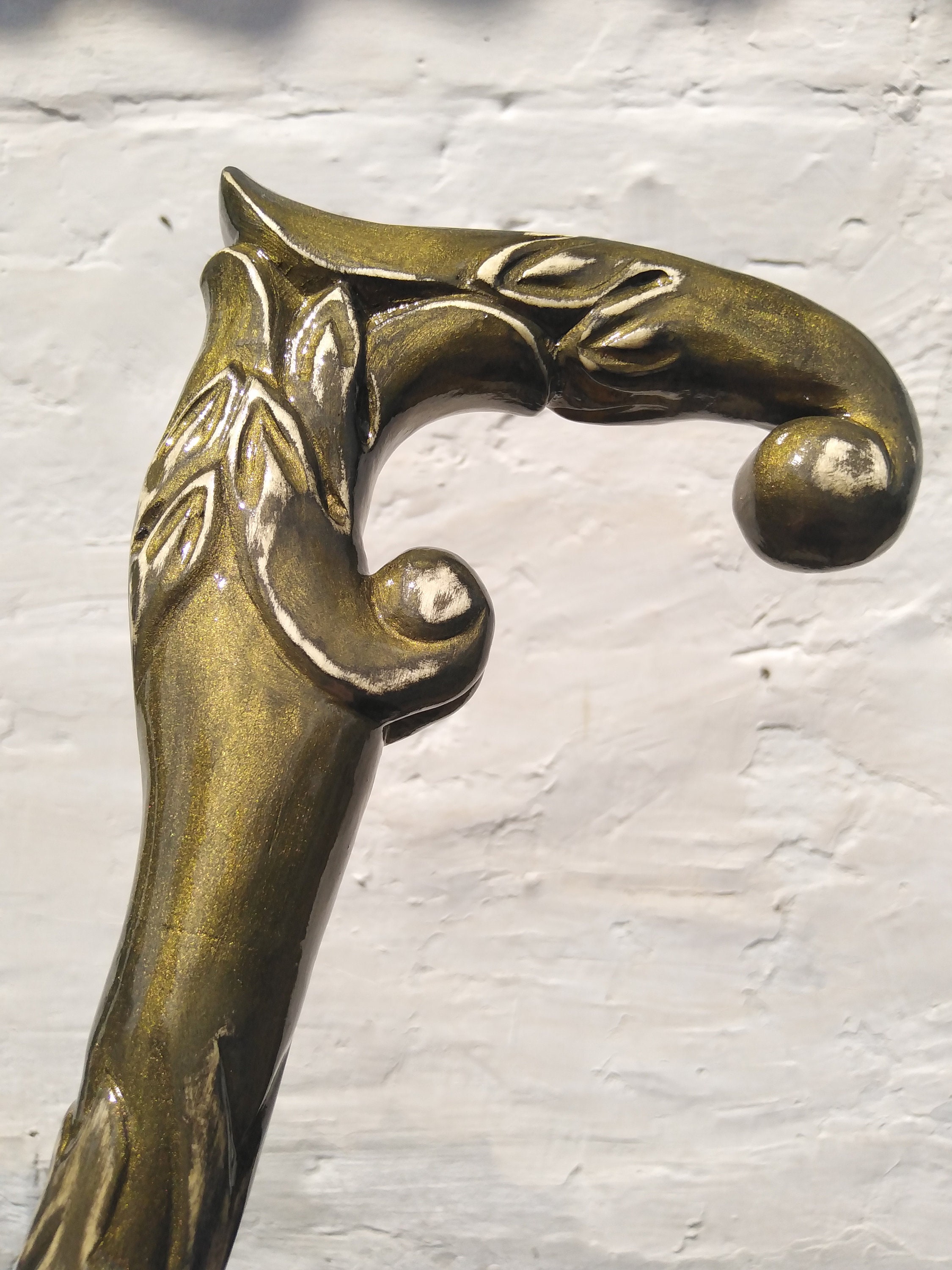 Unique Walking Cane Hand Carved Walking Sticks in Baroque | Etsy