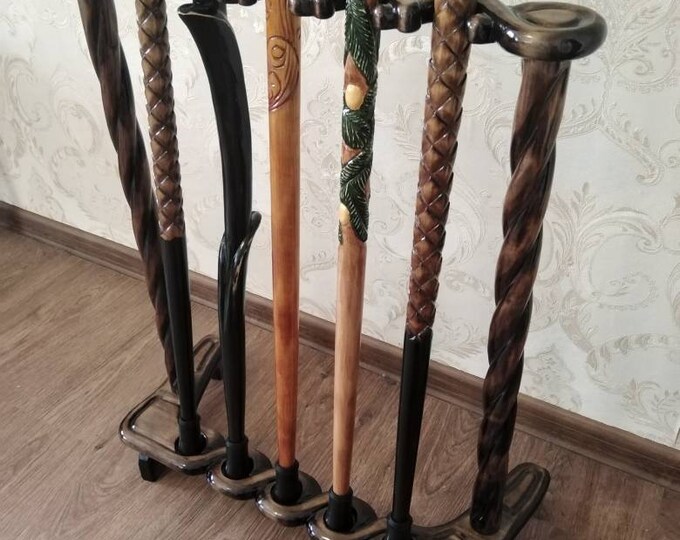 Cane & Walking Stick Holder - Etsy