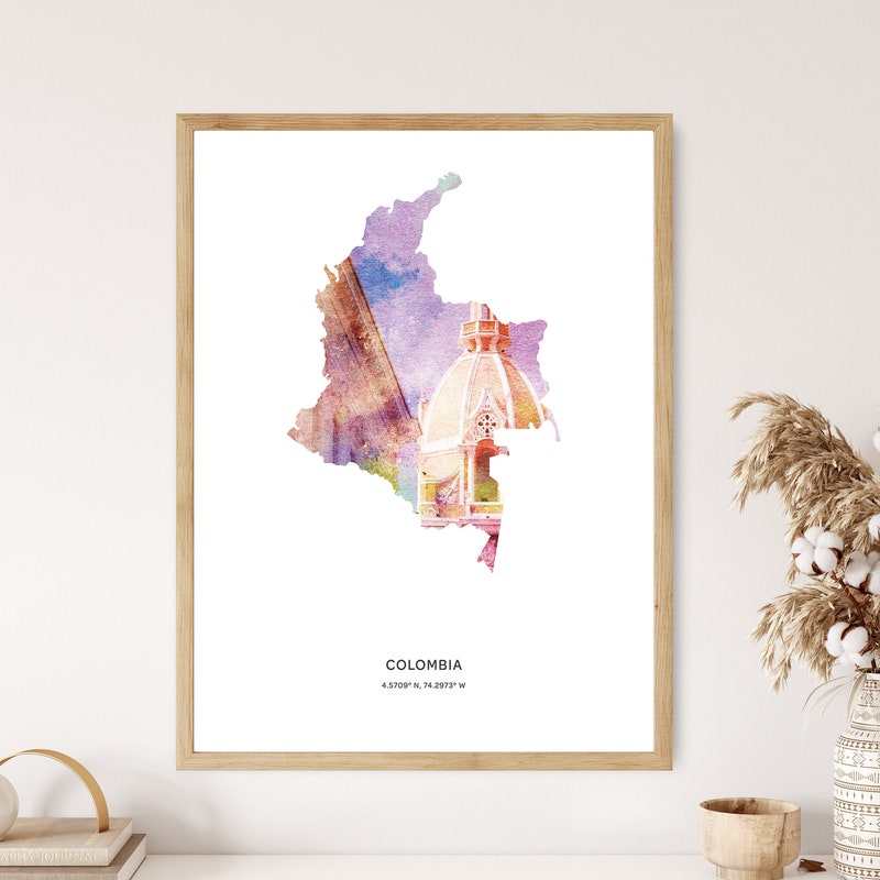 Colombia Poster - Etsy