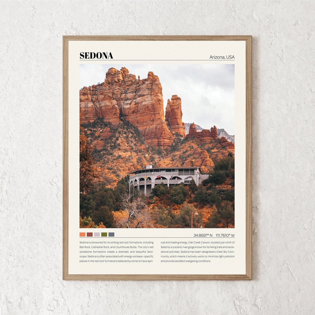 Sedona Print | Sedona Wall Art | Sedona Poster | Sedona Photo | Sedona ...