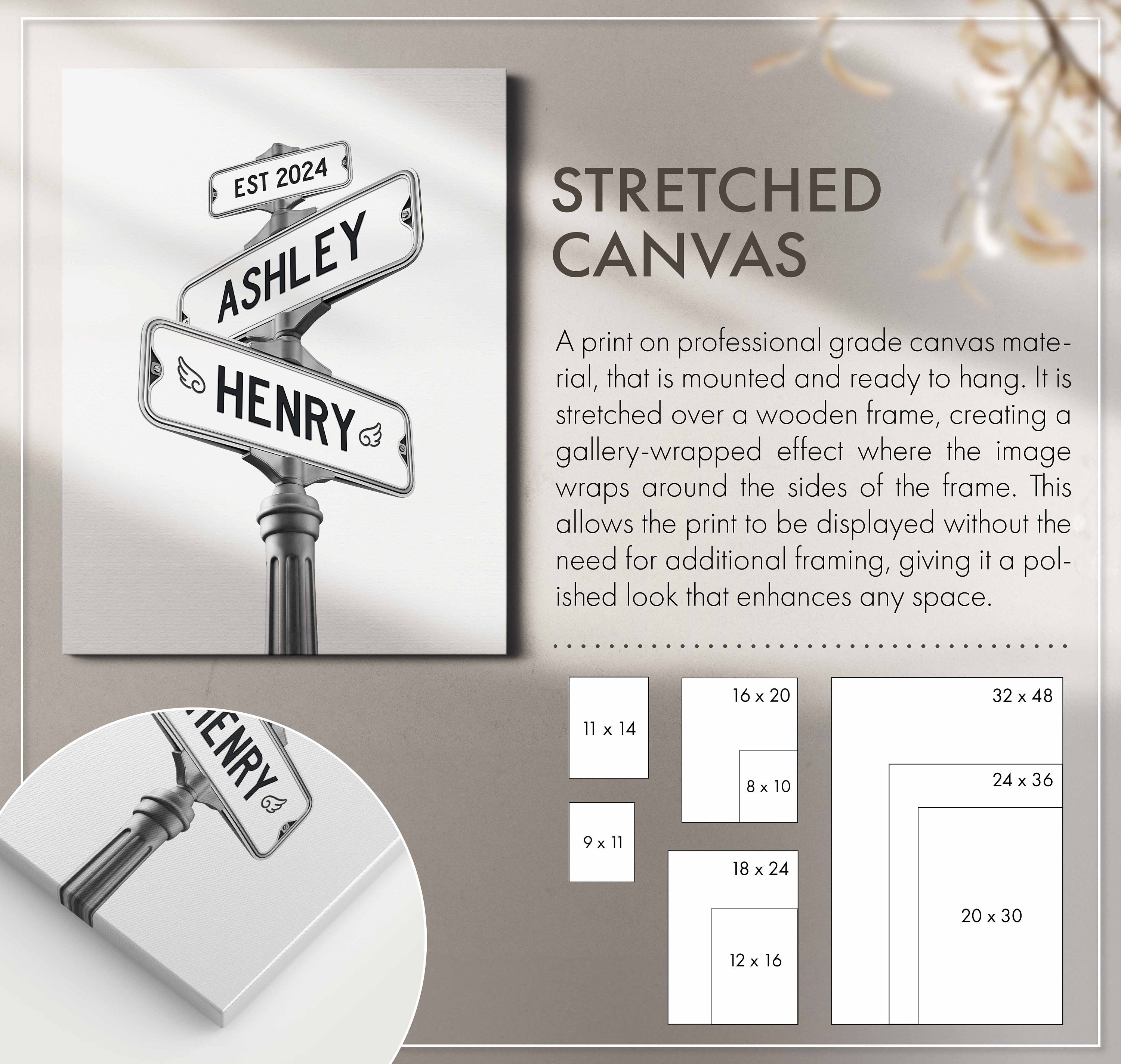 Custom Road Sign Poster | Street Sign Poster | Personalized Road Sign ...