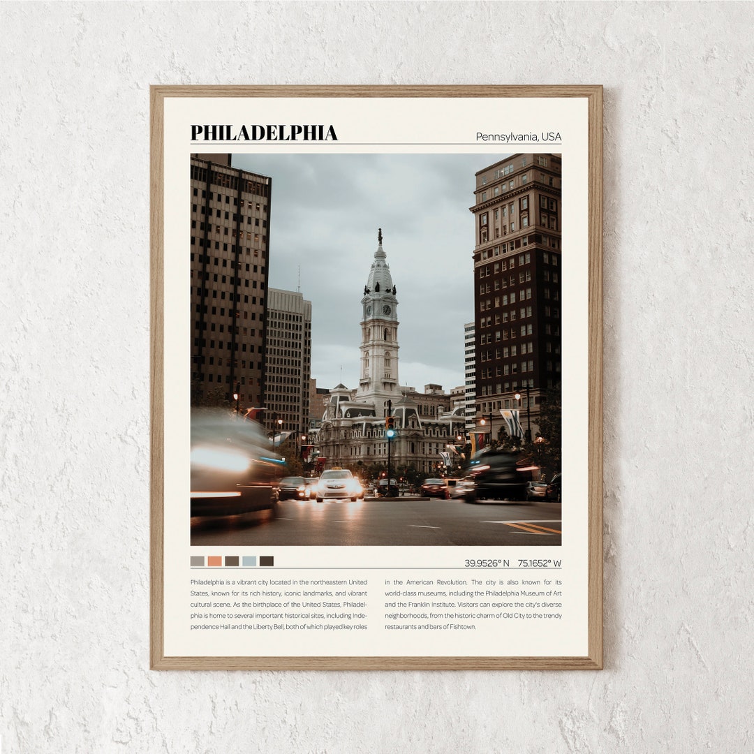Philadelphia Print | Philadelphia Wall Art | Philadelphia Poster ...
