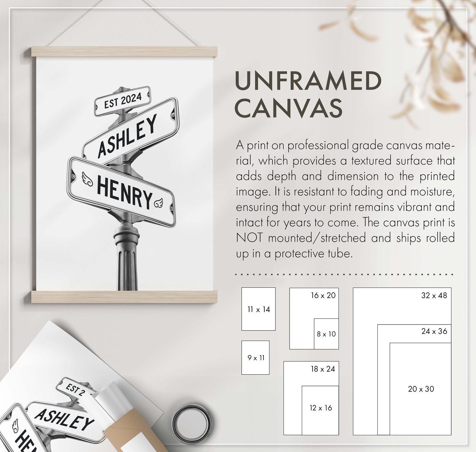 Custom Road Sign Poster | Street Sign Poster | Personalized Road Sign ...