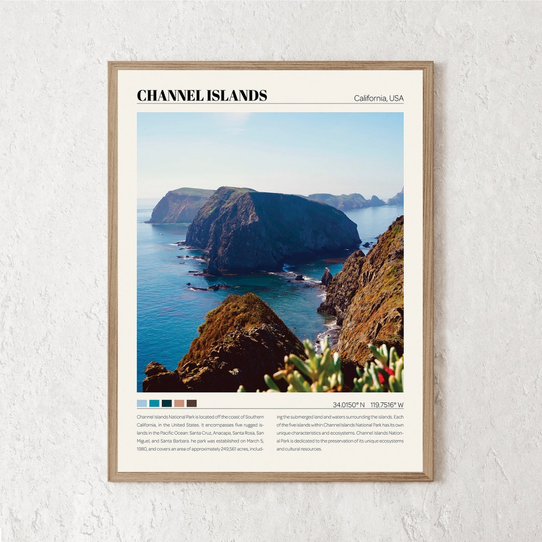 Channel Islands National Park Print | Channel Islands Wall Art ...