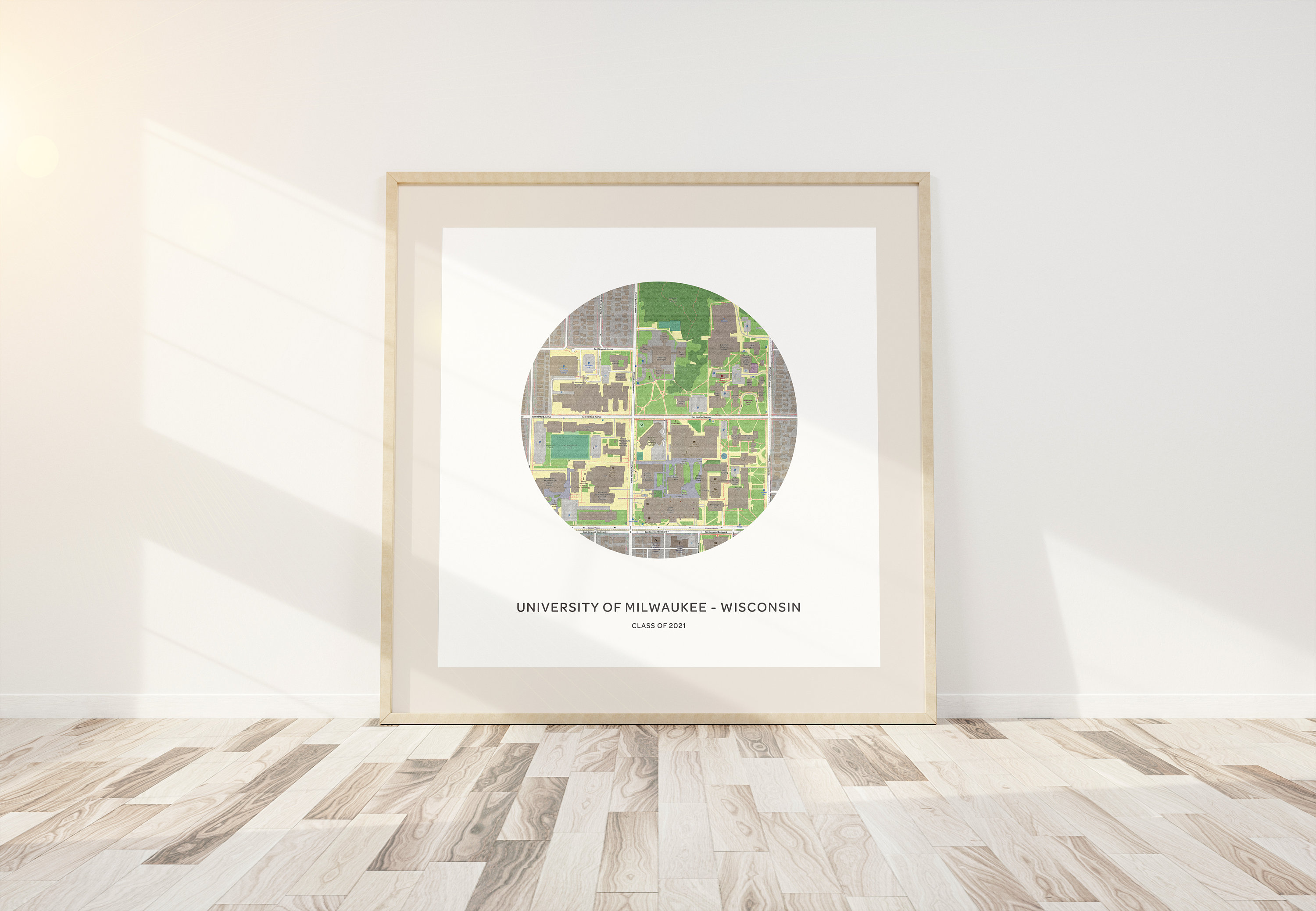University College Map Print Personalized University Canvas - Etsy