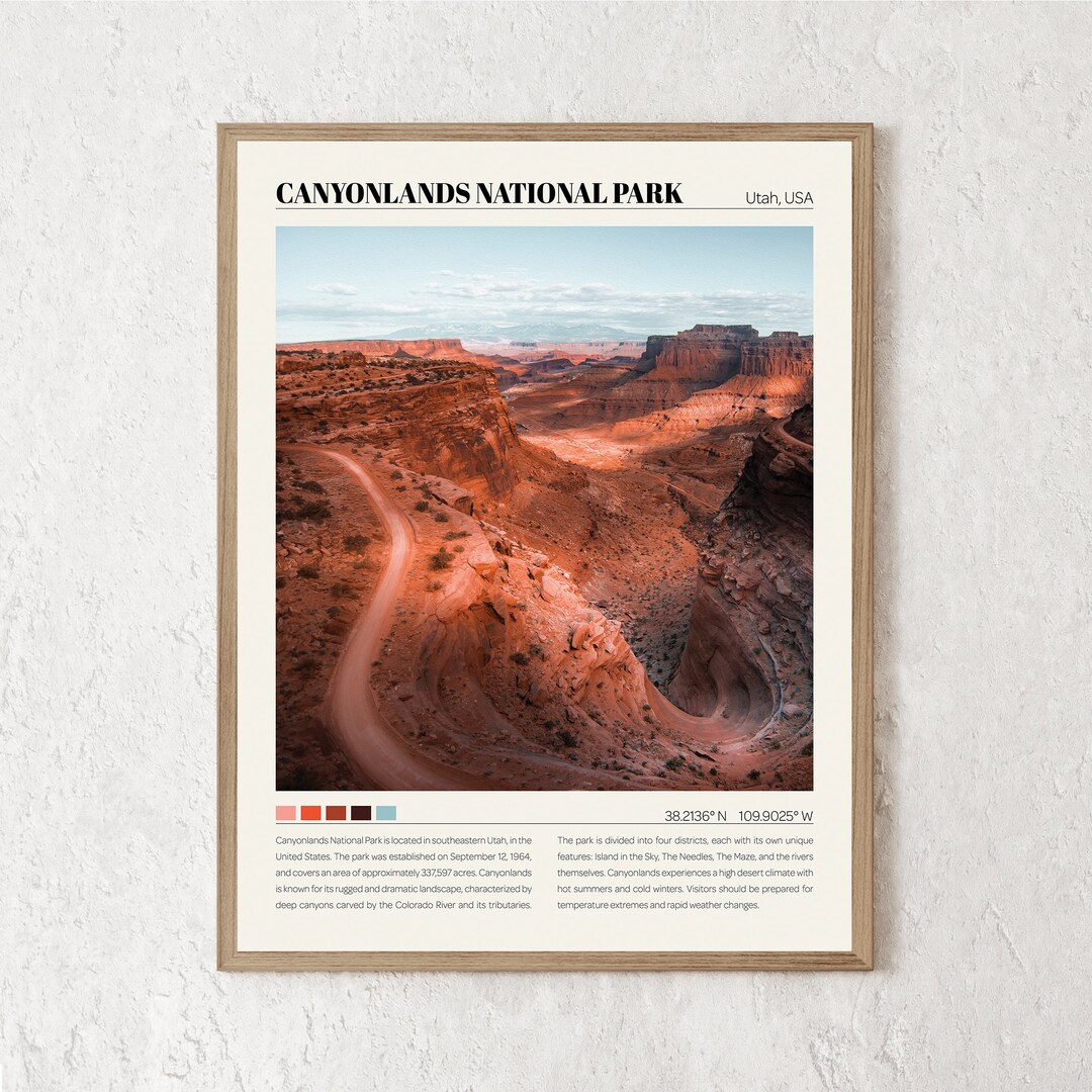 Canyonlands National Park Print | Canyonlands Wall Art | Canyonlands ...