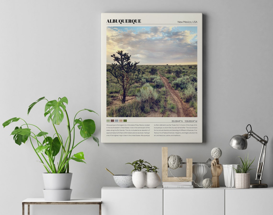 Albuquerque Print | Albuquerque Wall Art | Albuquerque Poster ...