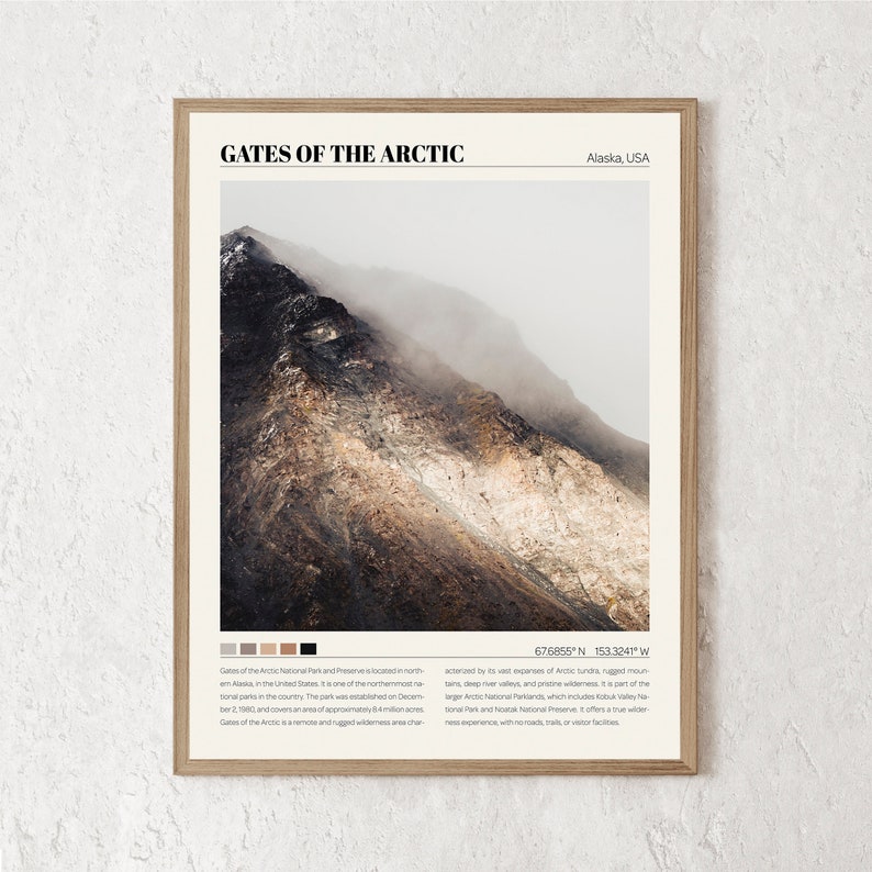 Gates of the Arctic National Park Print | Gates of the Arctic Art ...