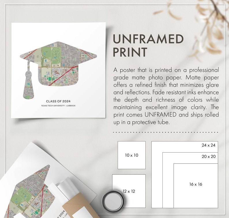 University College Map Print | Personalized University Canvas | Custom ...