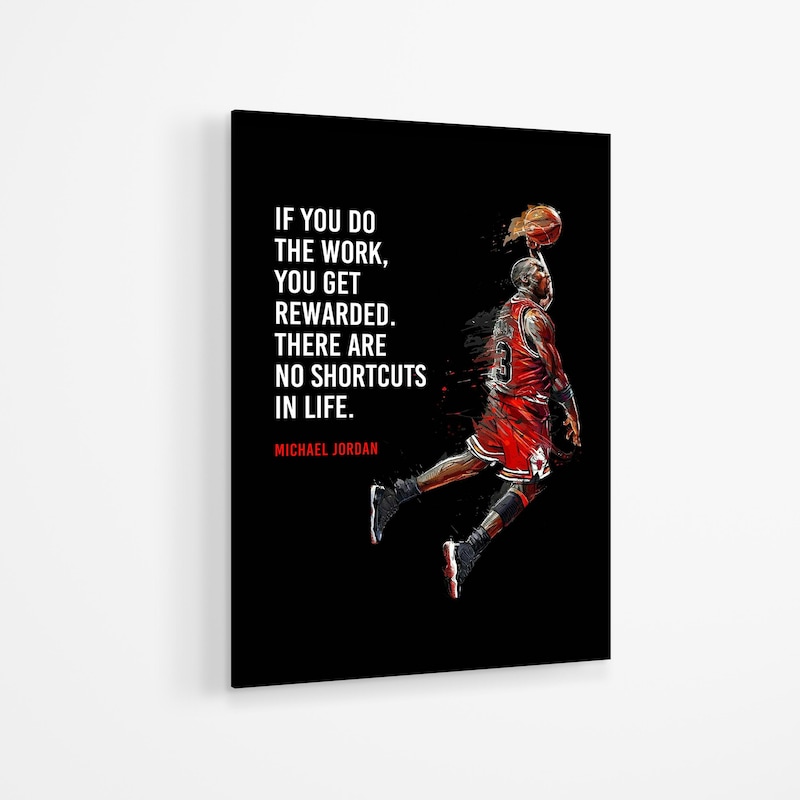 Michael Jordan Glass Art - Etsy