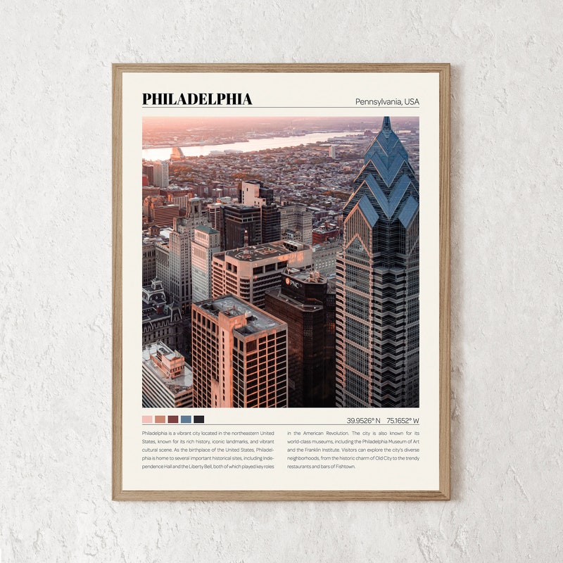 Philadelphia Wall Art - Etsy