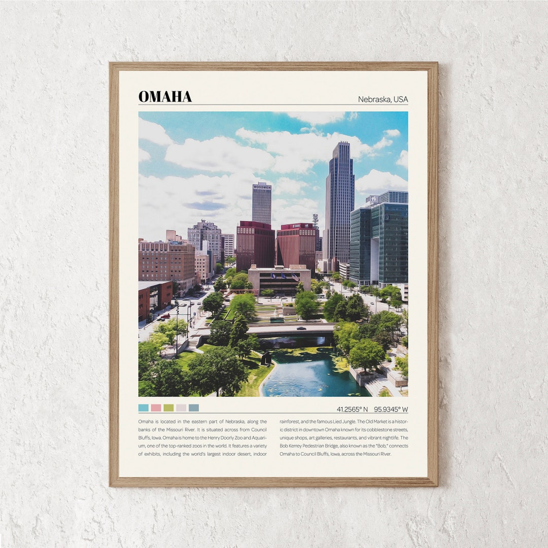 Omaha Print | Omaha Wall Art | Omaha Poster | Omaha Photo | Omaha ...