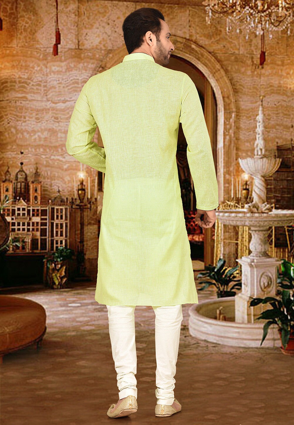 Handloom Kurta Men Cotton Kurta Men Handmade Kurta Men Festive Kurta ...