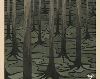 Forest Floor Pattern - Etsy