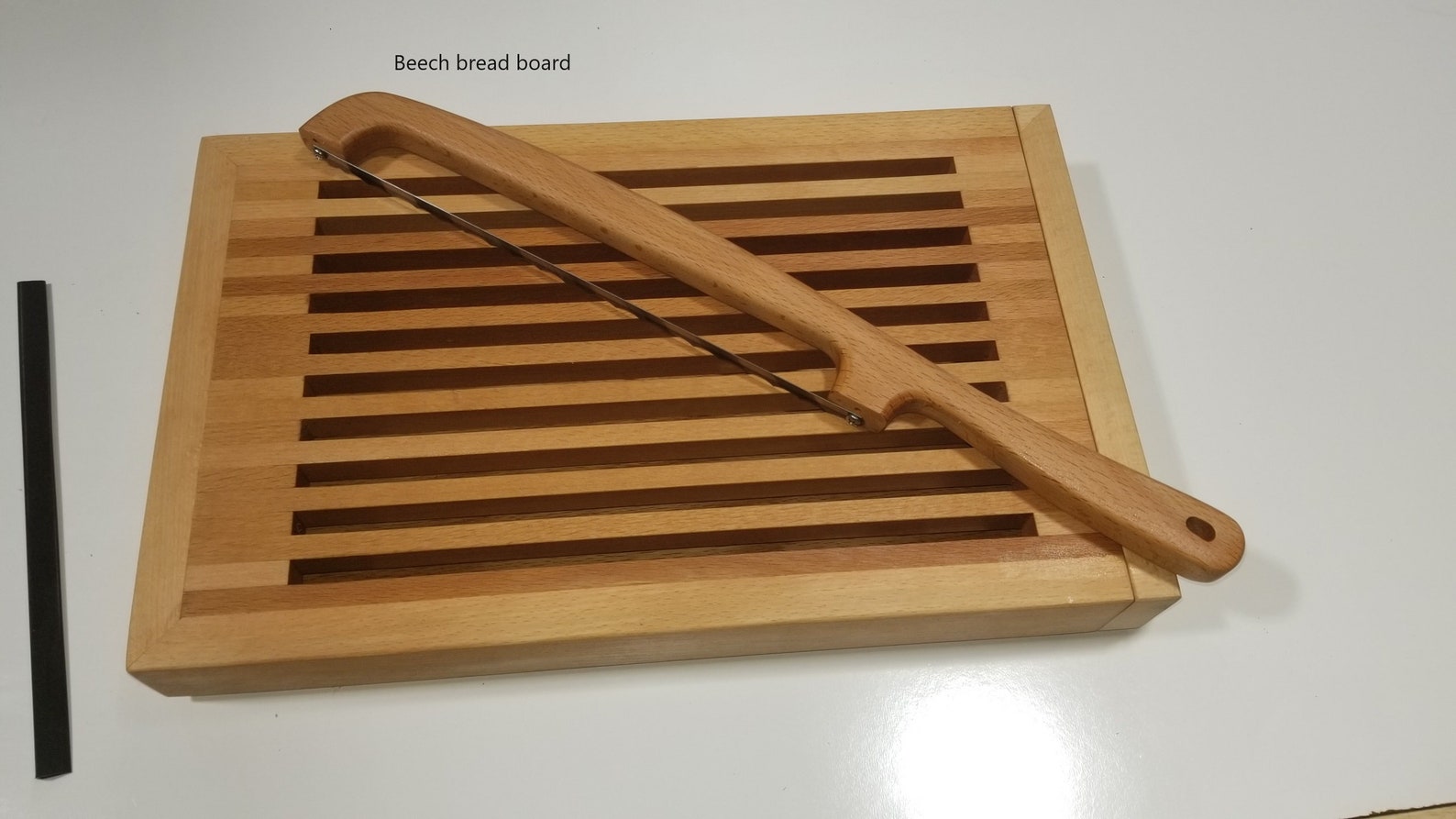 Handmade Bread Board With Crumb Tray - Etsy