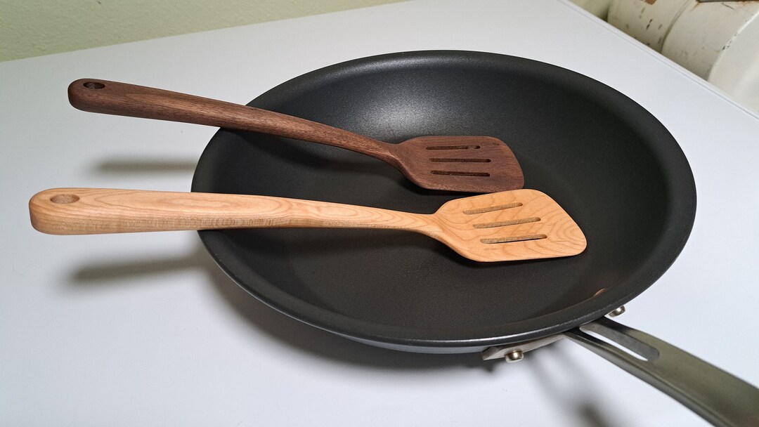 Handmade Wooden Spatula: Walnut, Maple, Oak, Beech - Etsy