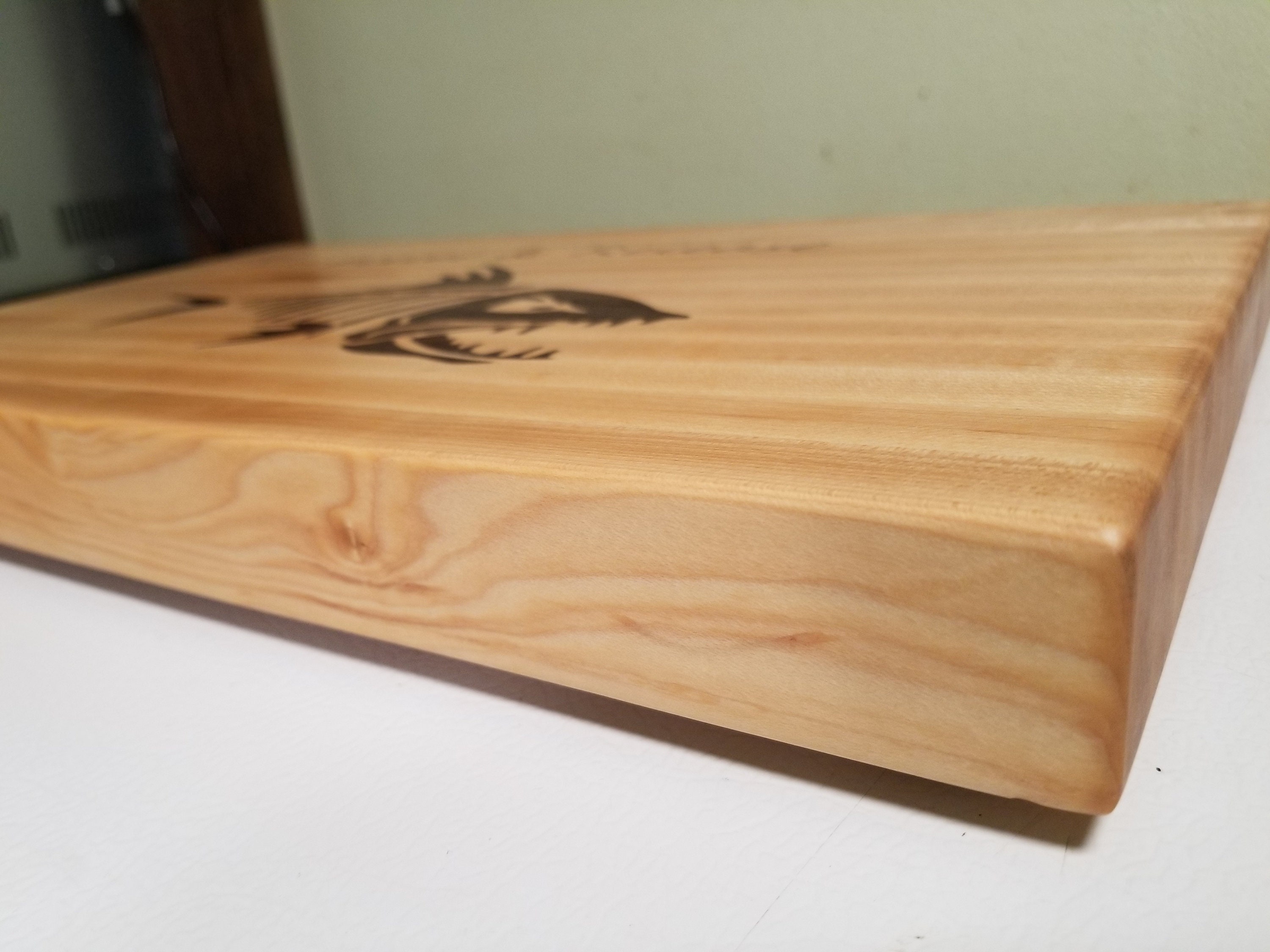 Black Walnut inlay in Maple Cutting board 17 3/4 L x 10 1/2 W. x 1 3/8 ...
