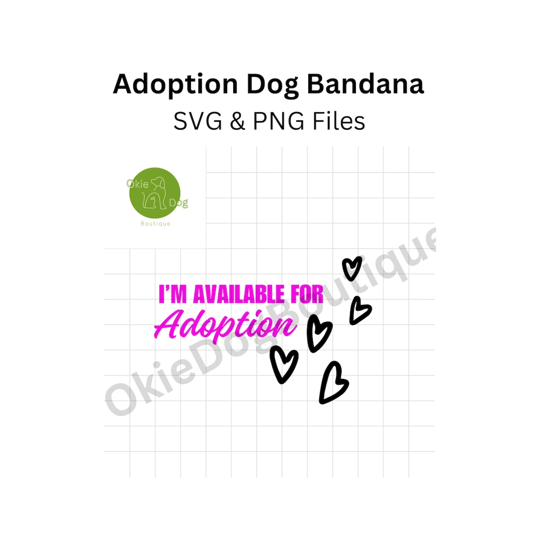 Adoption Svg Pet Adoption and Rescue Svg Png File Available - Etsy
