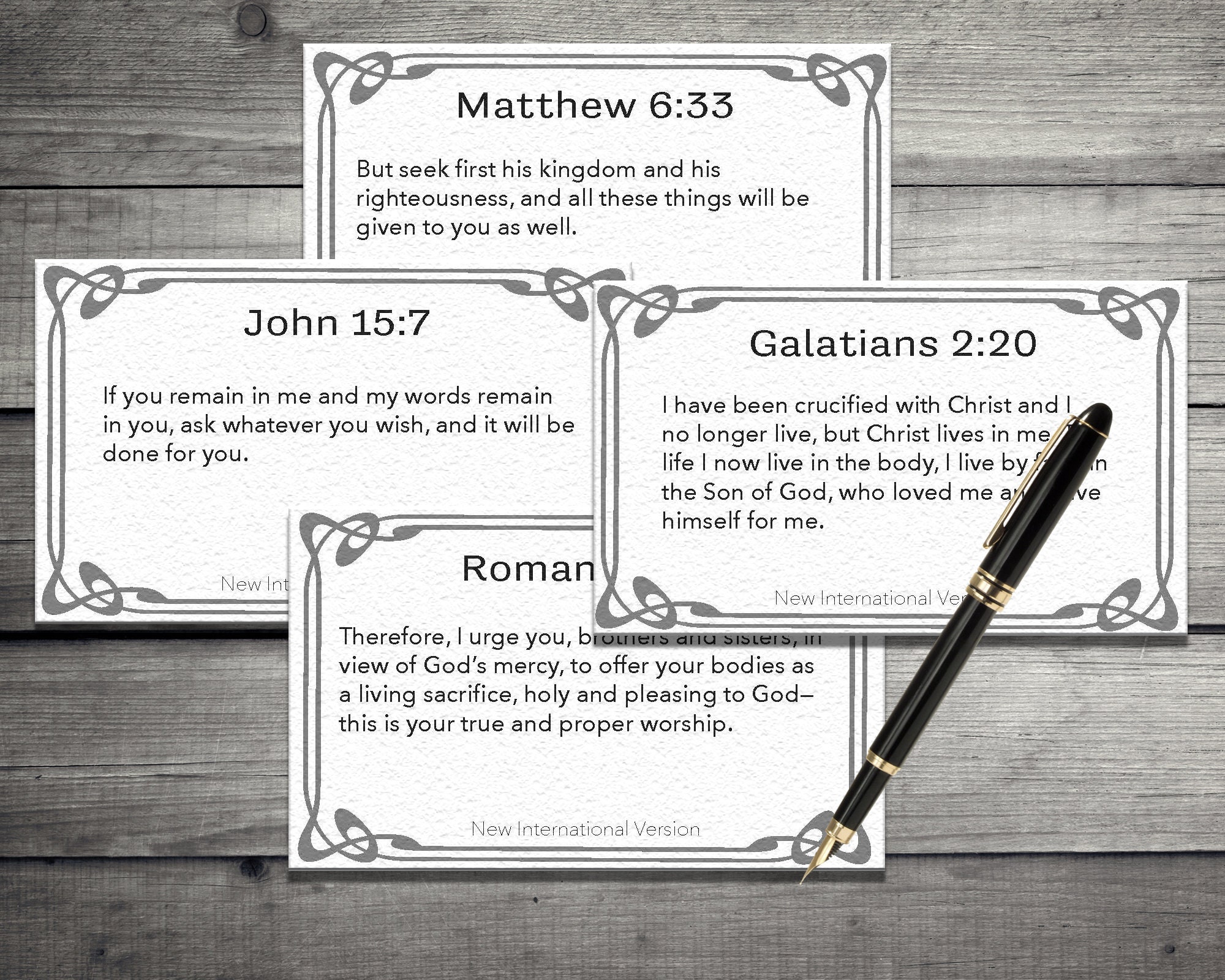 Essential Bible Verses for Every Christian (ESV) - Bible Memorization ...