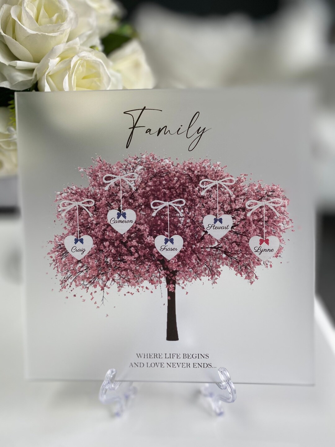 Acrylic Family Tree - Etsy