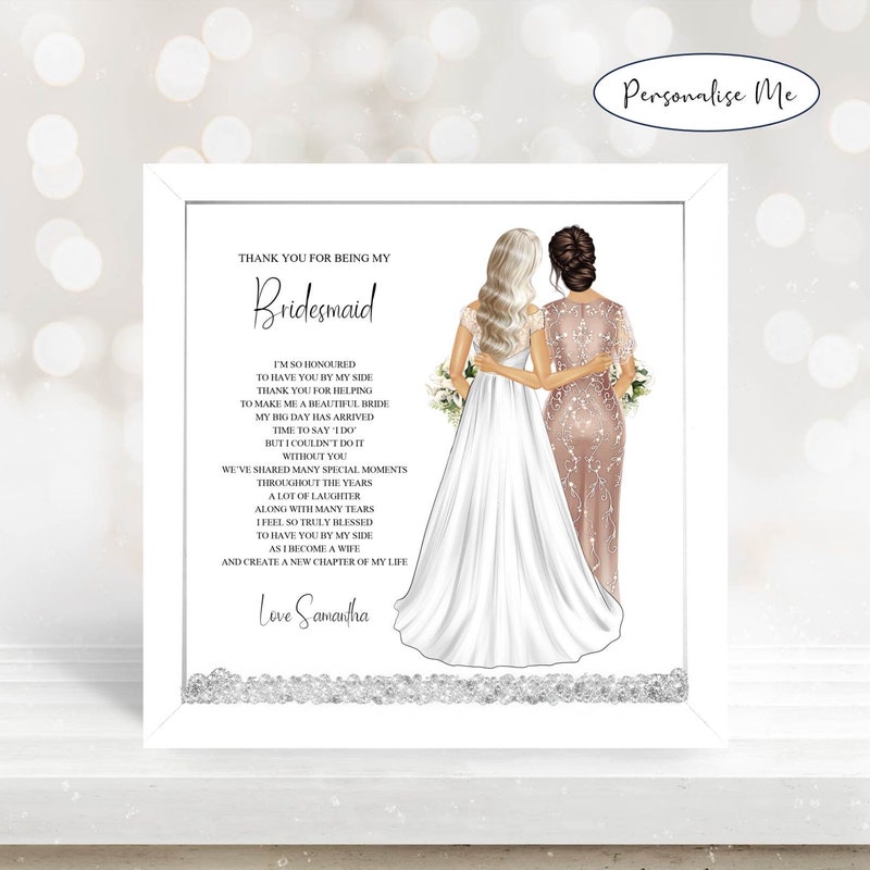 Bridesmaid Poem - Etsy