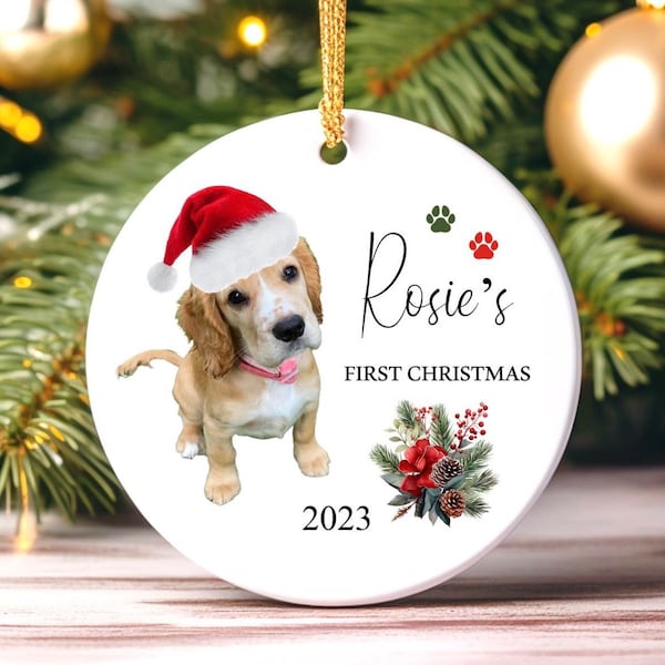 Dogs First Christmas - Etsy