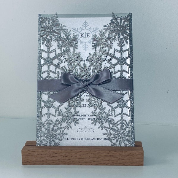 Snowflake Wedding - Etsy