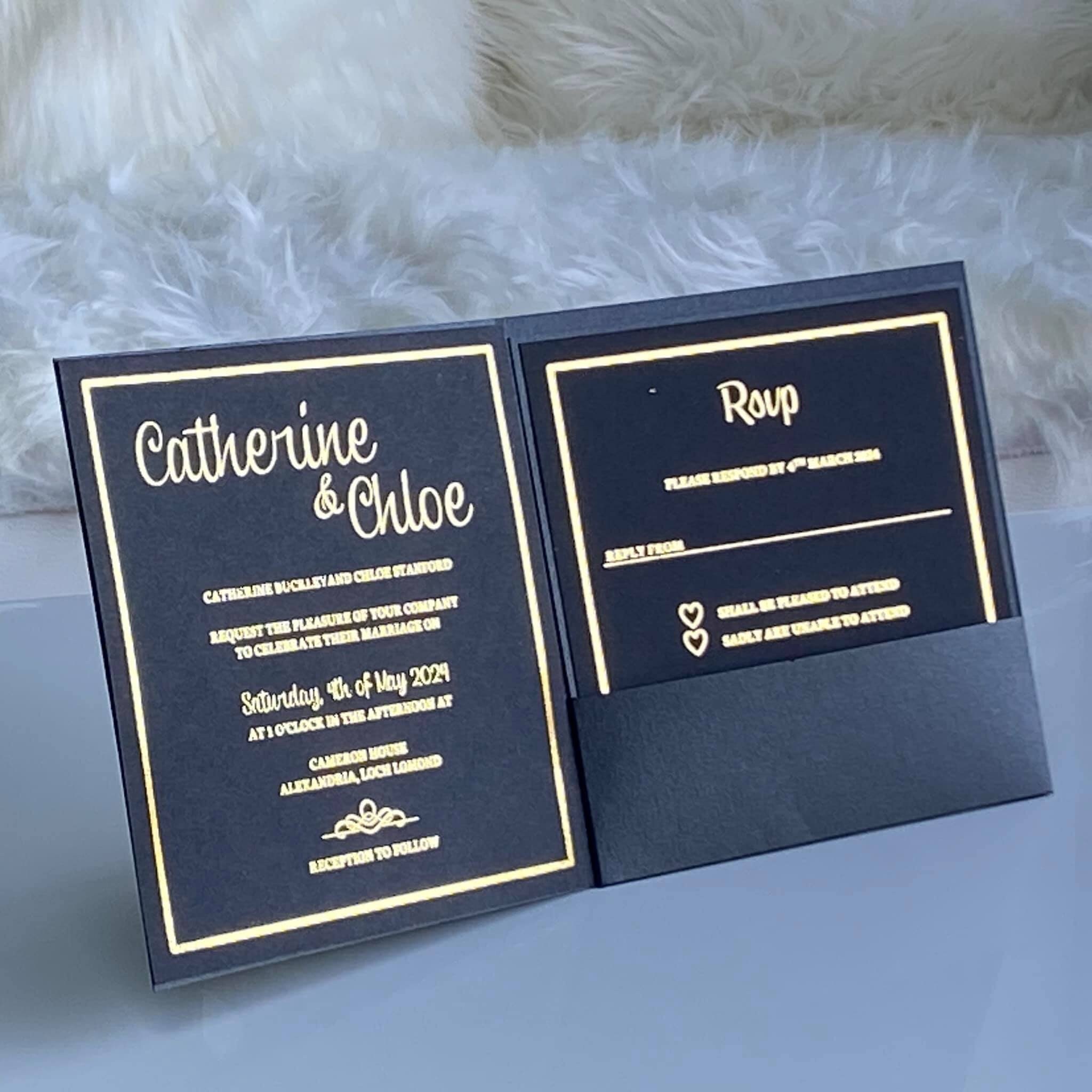 Amira Wedding Invitation - Etsy