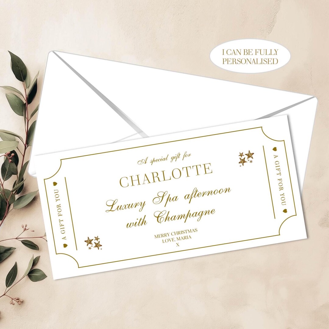 GIFT VOUCHER | Christmas Gift Voucher | Surprise Announcement ...