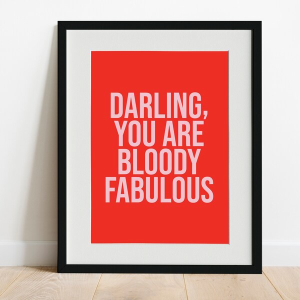 You Are Fabulous - Etsy