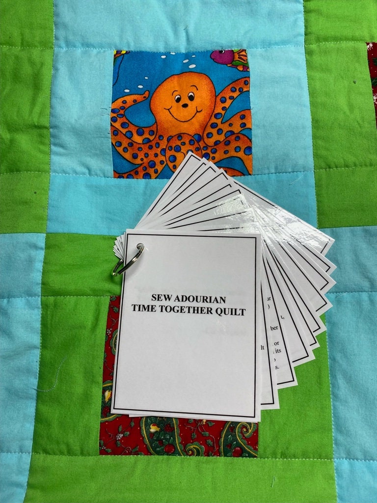 Customized I Spy Quilt Time Together Quilt With Personalized Multi-game ...