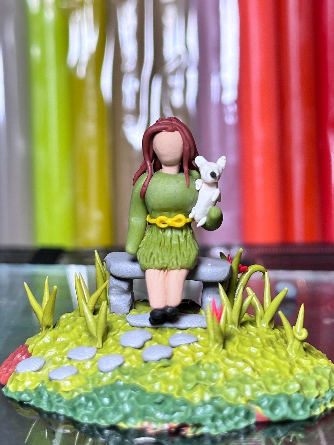Personalized Miniature Clay Figurines With Pet - Etsy