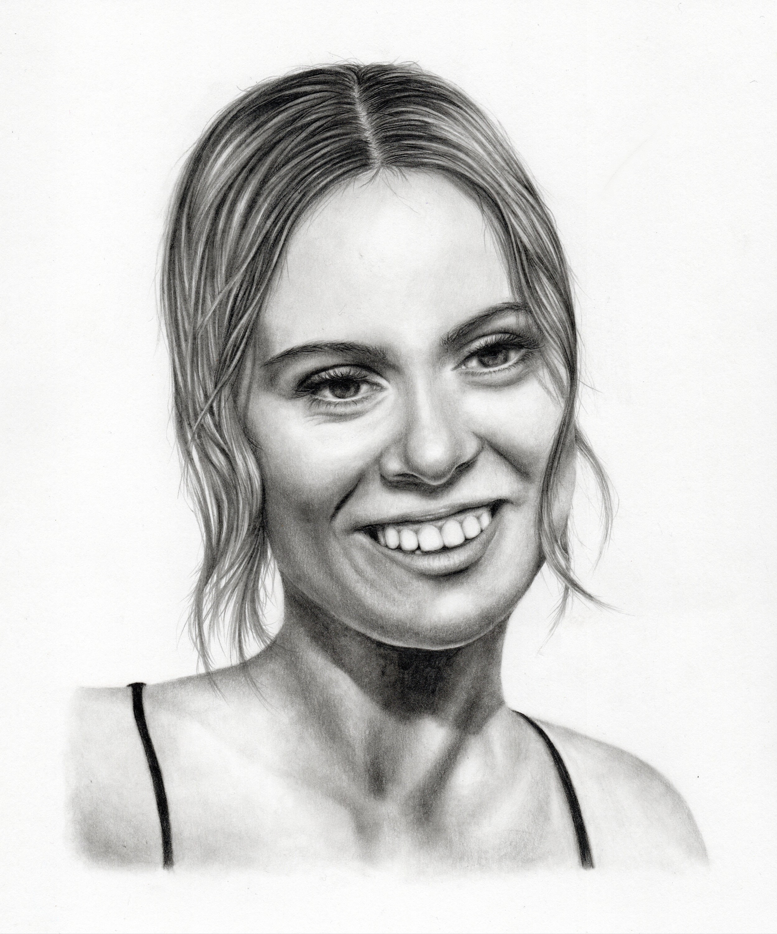 Realistic Person Drawing