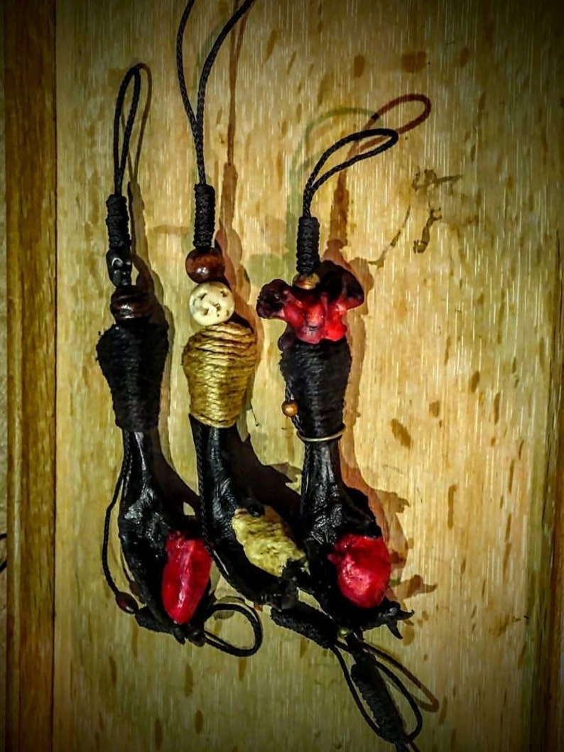 Chicken Foot / Heart Charm Voodoo Santeria - Etsy