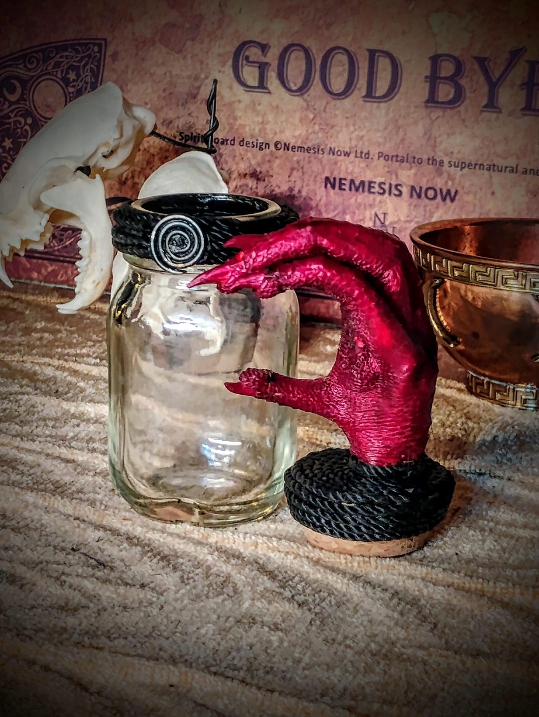 Potion Bottle Chicken Foot Topper Voodoo Santeria Wicca - Etsy