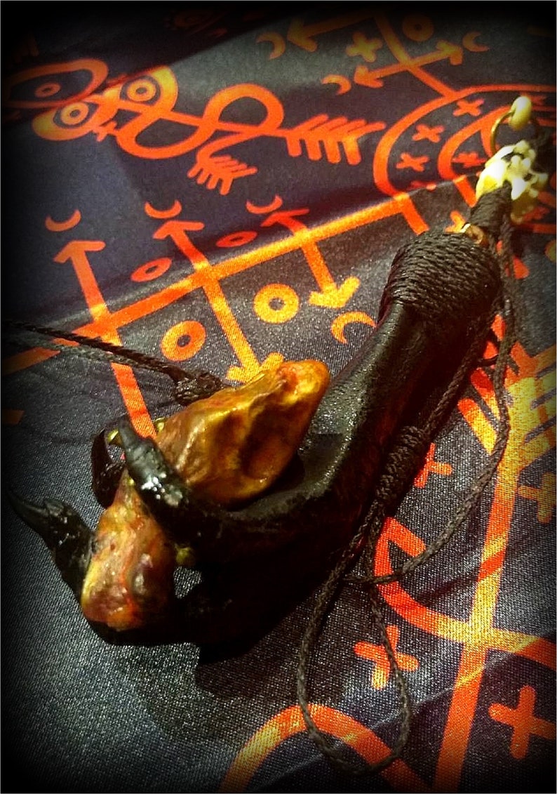 Chicken Foot / Heart Charm Voodoo Santeria - Etsy
