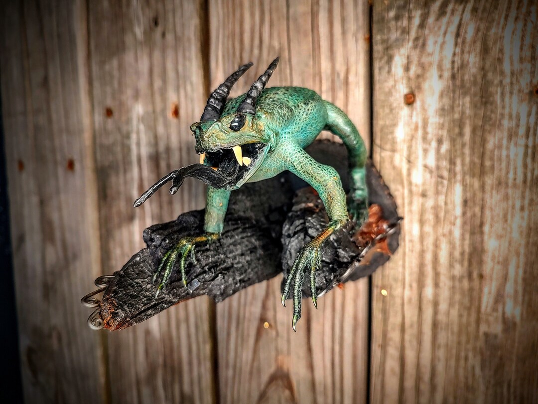 Wicca Familiar Cane Toad Rogue Taxidermy Gaff - Etsy